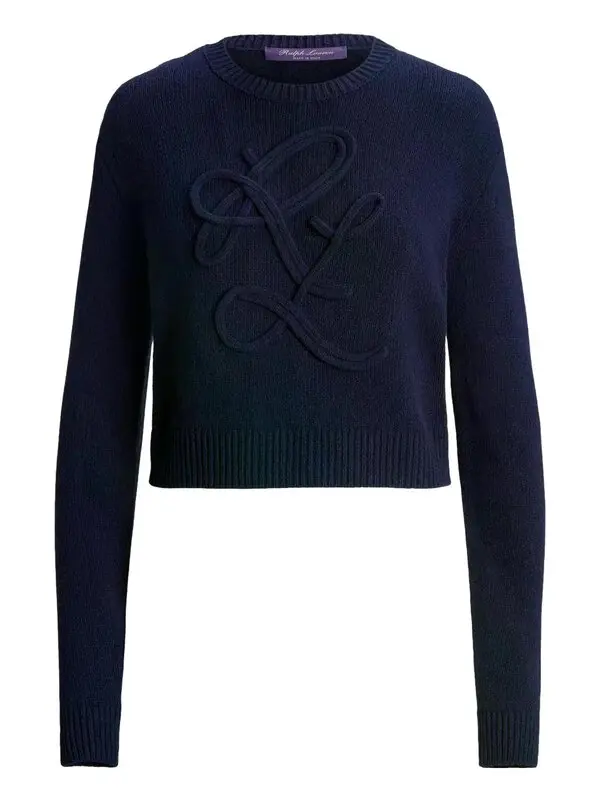 Ralph Lauren Bouclé Sweater - Blue