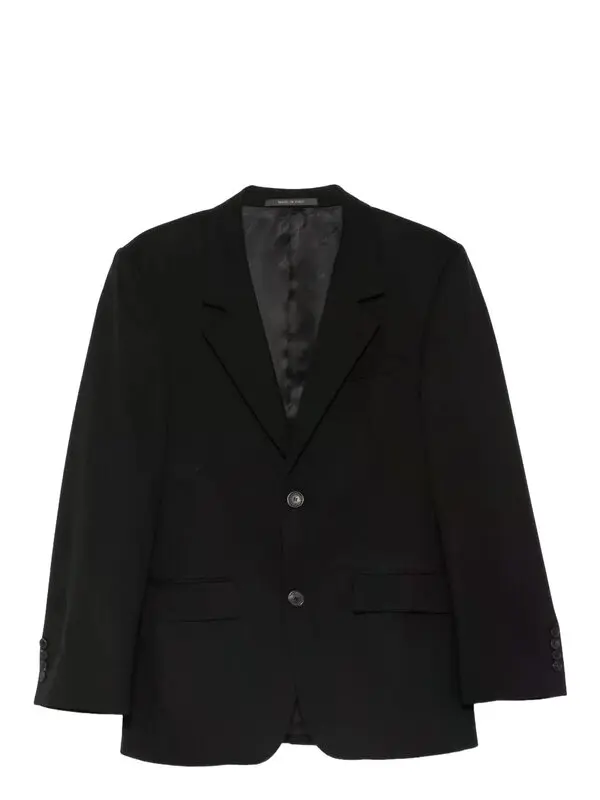 Balenciaga Single-breasted Blazer - Black