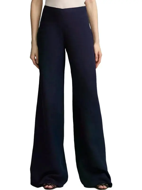 Ralph Lauren Wide-leg Trousers - Blue