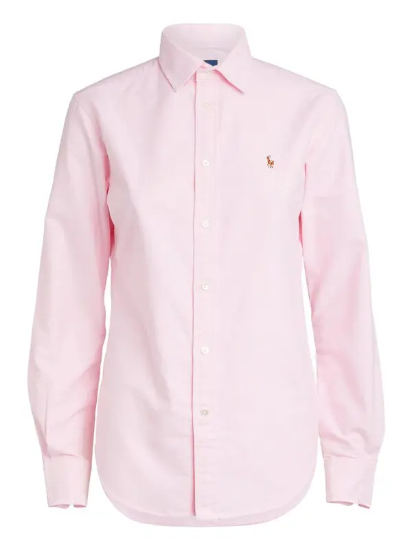Polo Ralph Lauren Cotton Oxford Shirt - Pink