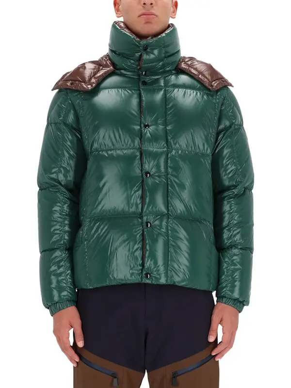 Moncler Parana Short Down Jacket - Green