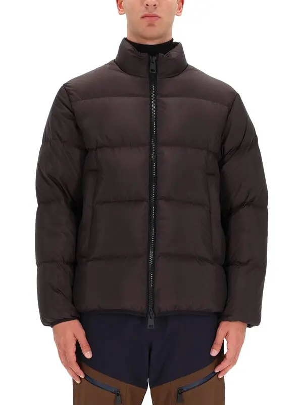 Moncler Erterle Short Down Jacket - Brown