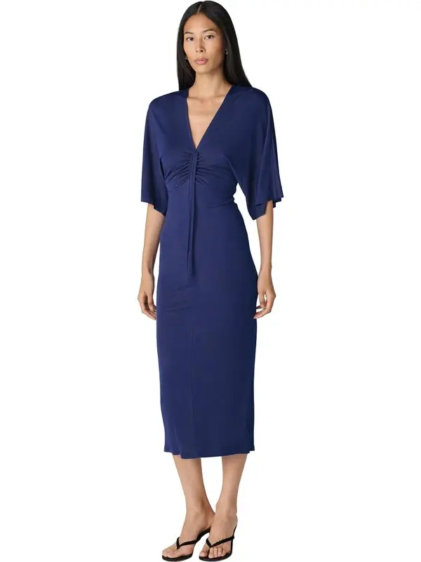 Diane Von Furstenberg Valerie Dress - Classic Navy