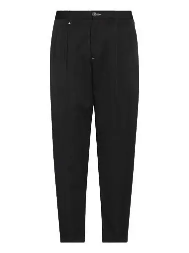 BERNA Tailored Tapered Leg Stretch Pants - Black