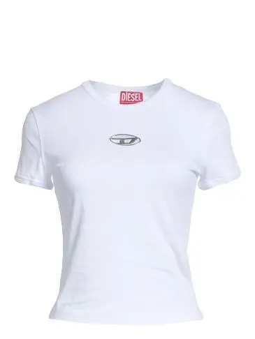 DIESEL® Cotton Jersey T-shirt - White