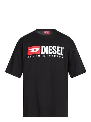 DIESEL Essentials T-shirt Size Cotton - Black
