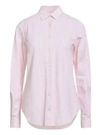 XACUS Striped Synthetic Jersey Shirt - Pink