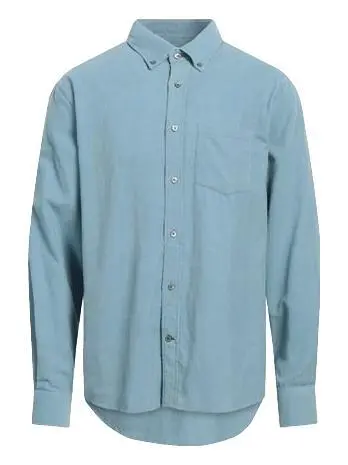 Dunhill Shirt Sky Size Cotton, Cashmere - Blue
