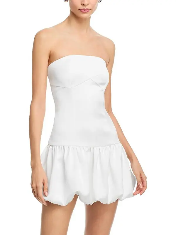 Ramy Brook Kris Bubble Hem Dress - Ivory