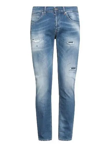 DONDUP Tapered Jeans In Organic Cotton And Recycled Elastane - Blue