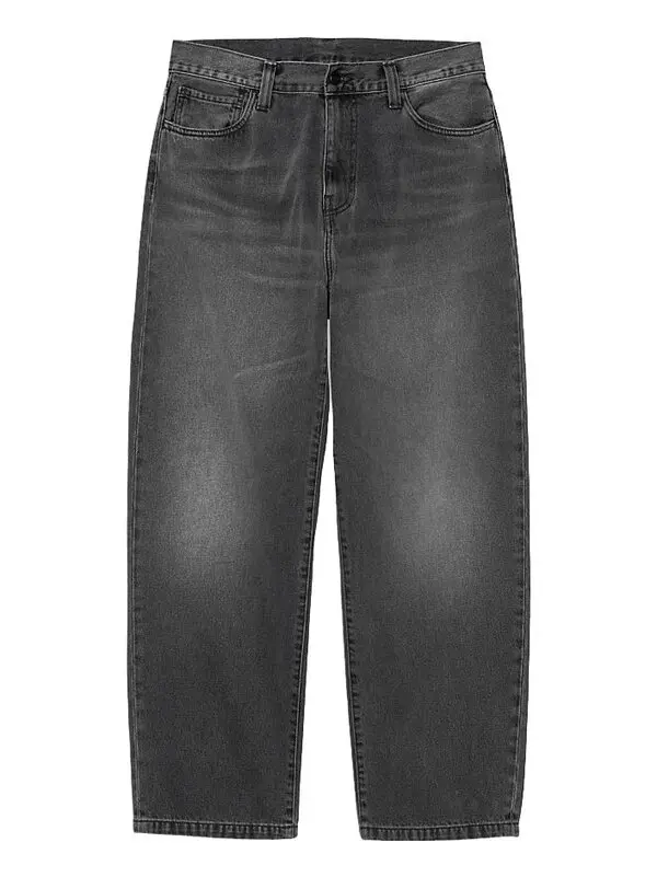 Carhartt Work In Progress Landon Straight-fit Jeans - Black (worn Bleached)