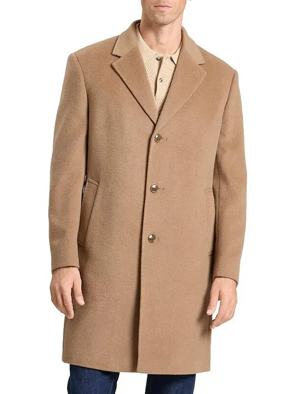 Ted Baker London Wystan Overcoat - Camel