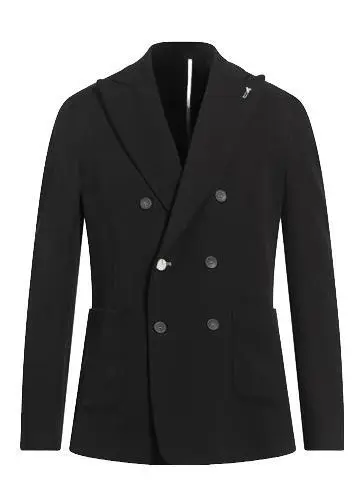 BERNA Blazer Size Polyester, Elastane - Black