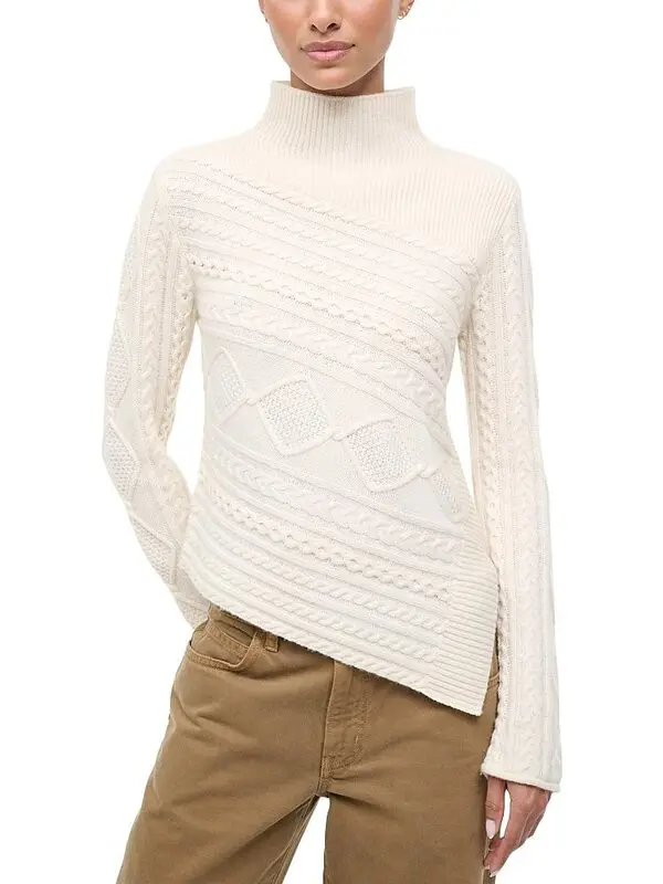 Staud Sidney Sweater - Ivory