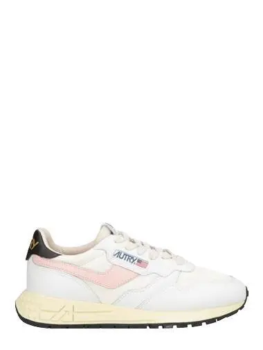 AUTRY Leather And Textile Sneakers - White