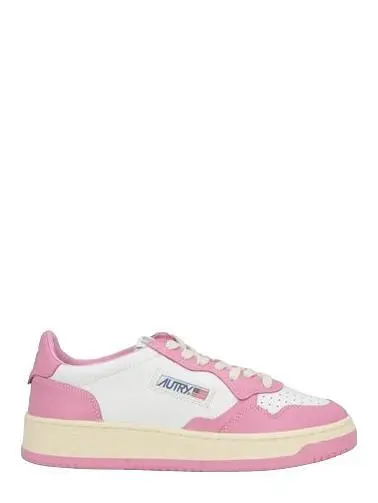AUTRY Leather Low-top Sneakers - Pink
