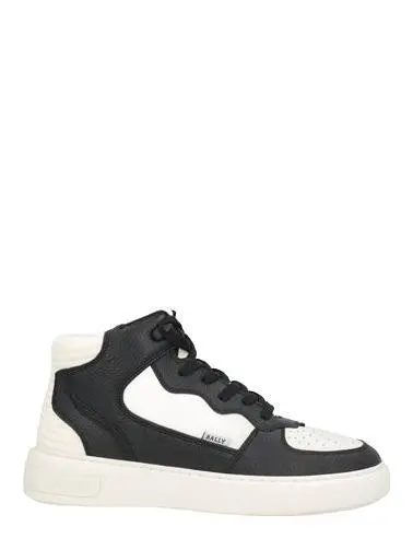 Bally High-top Leather Sneakers - Black