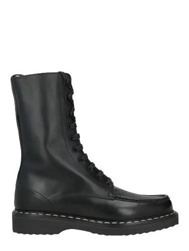 Bally Lace-up Calfskin Boots - Black