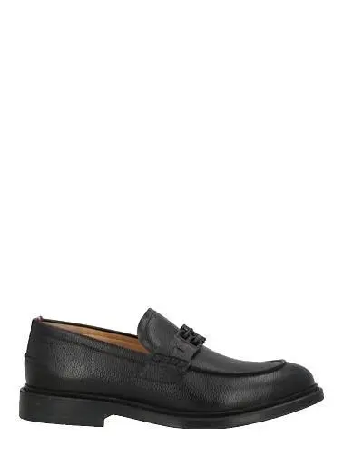 Bally Calfskin Leather Loafers - Black