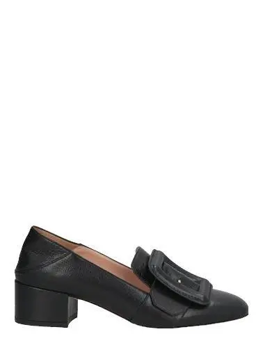 Bally Goat Skin Loafers - Black