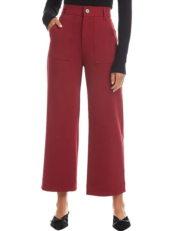 Fifteen Twenty Rylee Cropped Pants - Brick