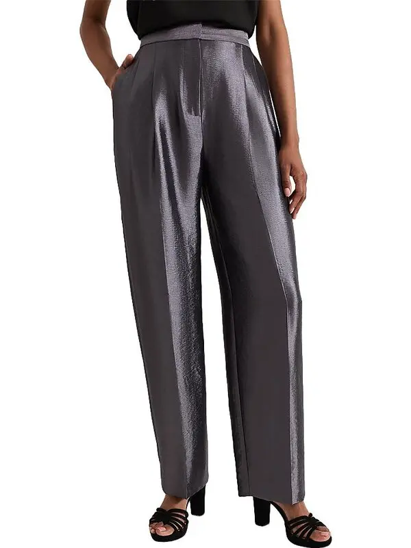 PHASE EIGHT Sade Suit Trousers - Gunmetal