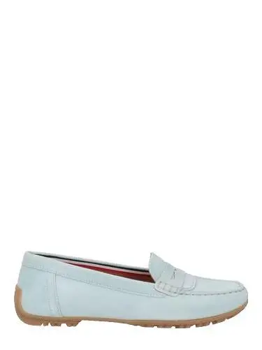 Geox Marigold Leather Penny Loafers - Blue
