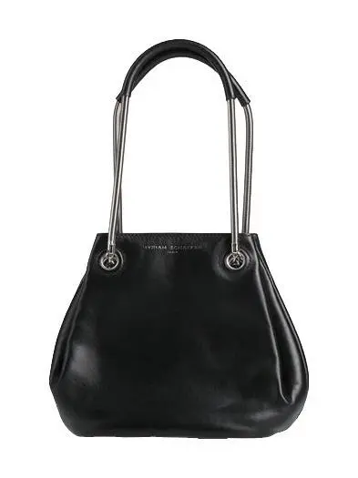 Myriam Schaefer Leather Bucket Bag - Black