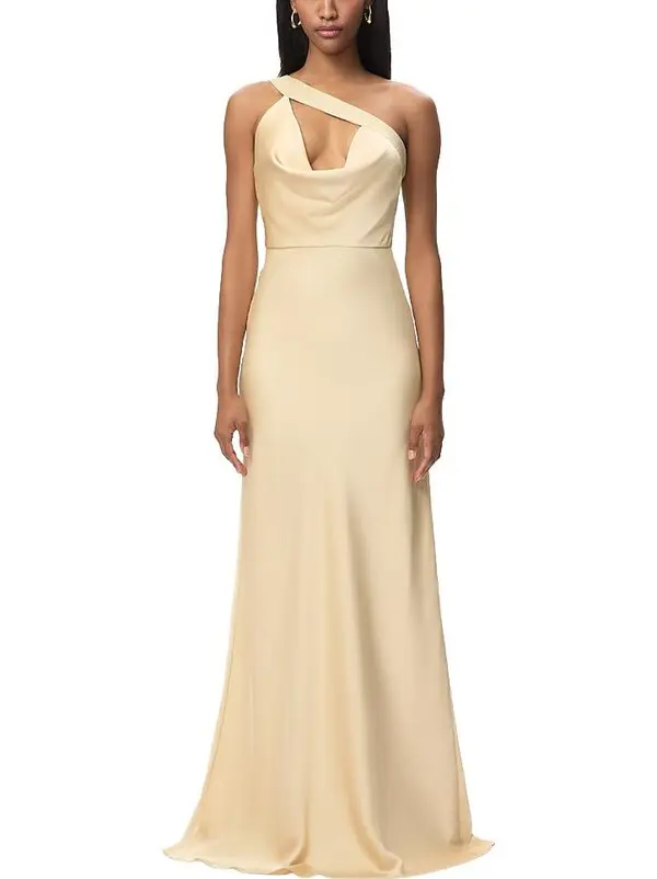 Herve Leger The Fiora Gown - Metallic Gold