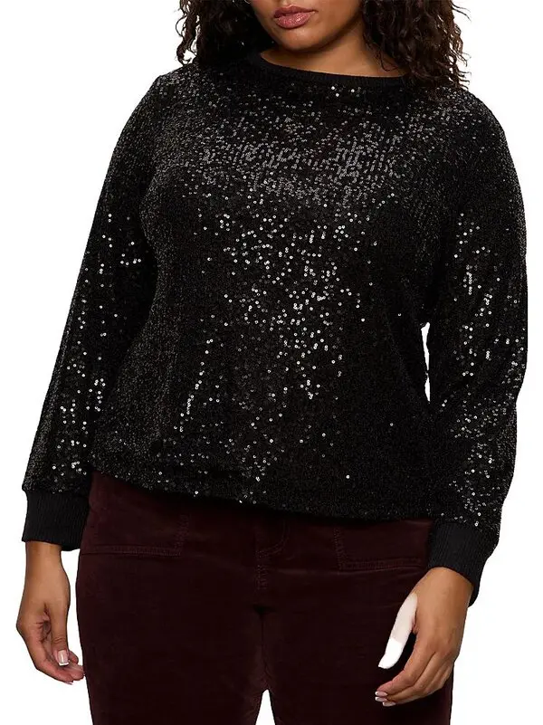Sanctuary Sparkle Top - Black