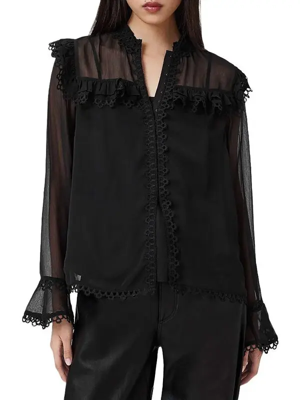 ALLSAINTS Ciara Shirt - Black