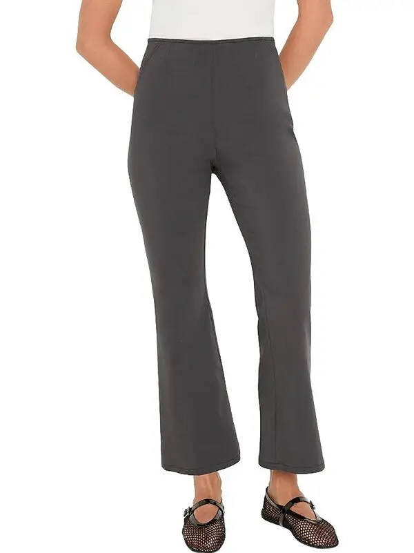 NIC+ZOE Berkeley Bootcut Wonderstretch Pants - Charcoal