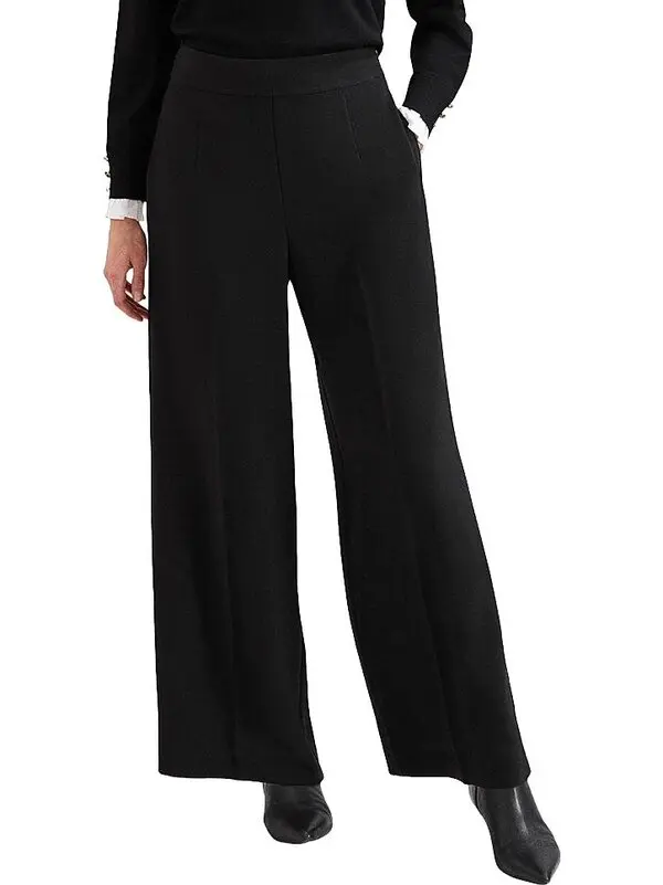PHASE EIGHT Vari Wide Leg Trouser - Black