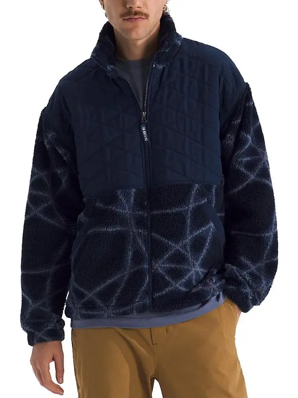 The North Face Cabin Fleece Sweater Jacket - Summit Navy