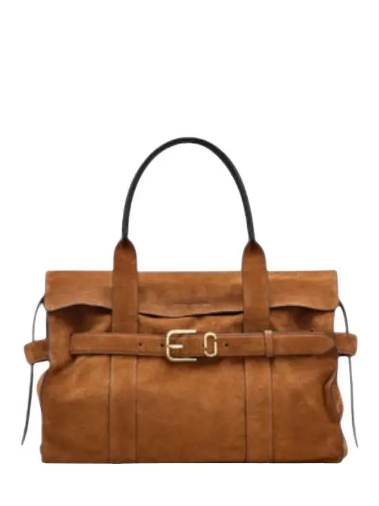 Marc Jacobs The Tote Suede Dakota Bag - Copper