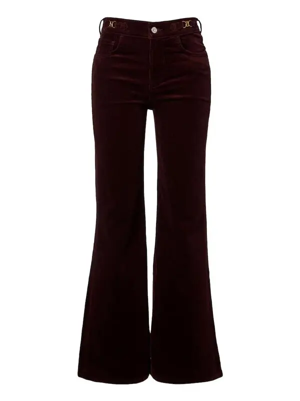 Citizens Of Humanity Kimberly Cotton Corduroy Flared Pants - Brown