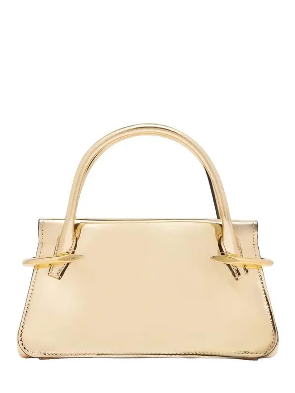 Givenchy Pinch Metallic Leather Tote Bag - Gold