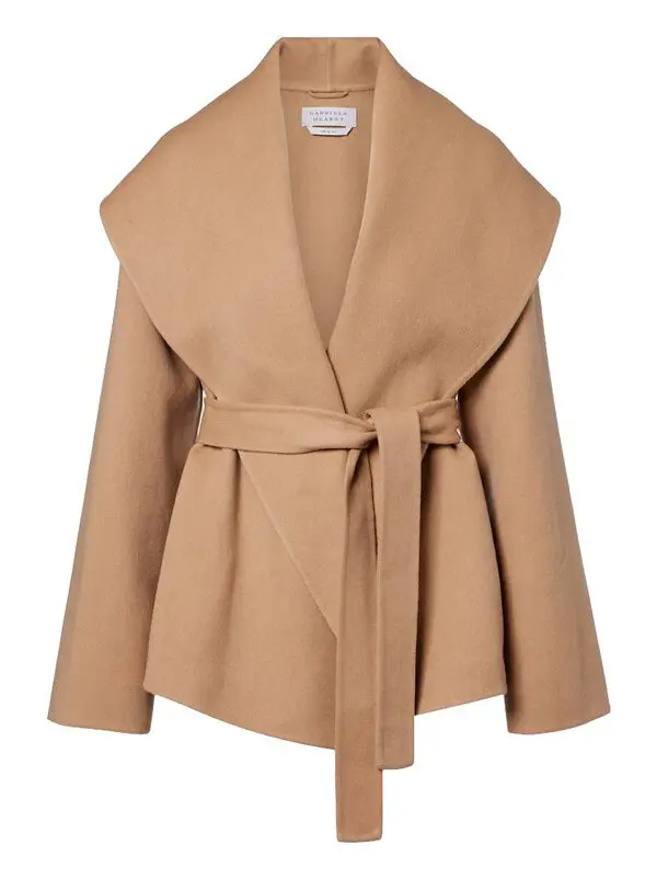Gabriela Hearst Harris Cashmere Coat - Beige