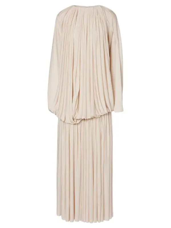 Calvin Klein Angelina Draped Gown - Beige