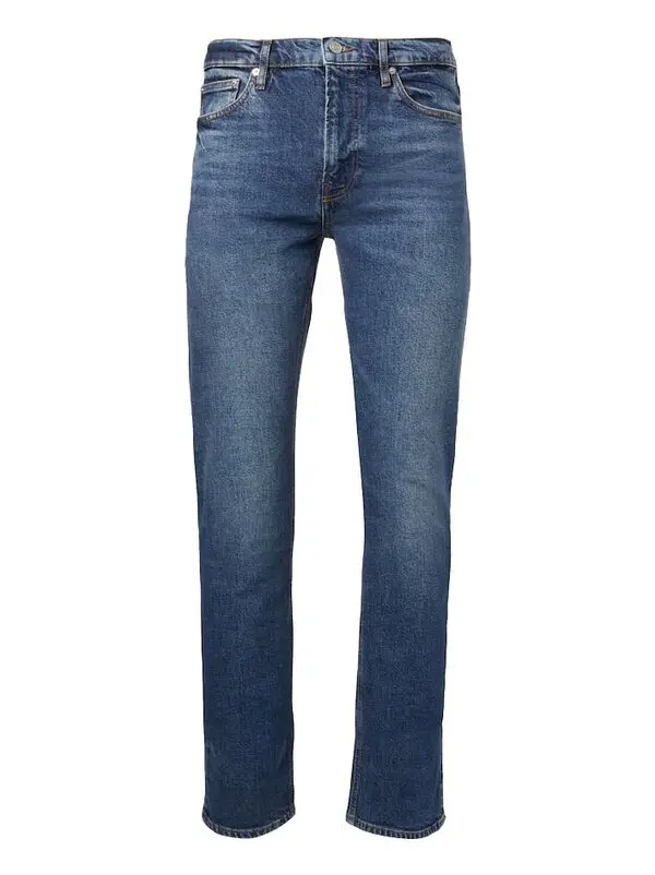 FRAME Modern Straight Leg Jeans - Blue