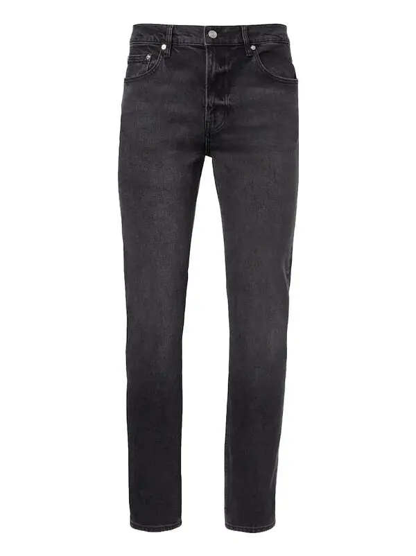 FRAME Modern Straight-leg Jeans - Black