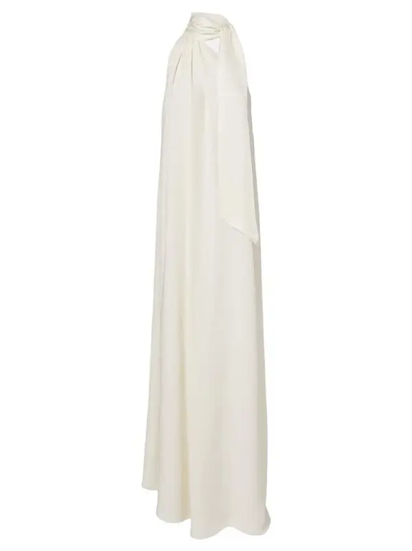 TALLER MARMO Bridal Astor Crêpe Cady Gown - White