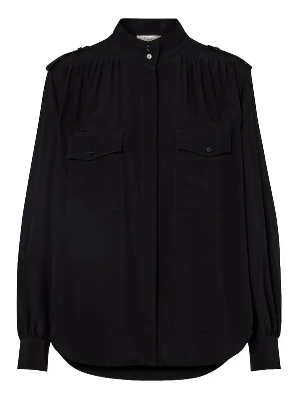 Chloé Silk Shirt - Black