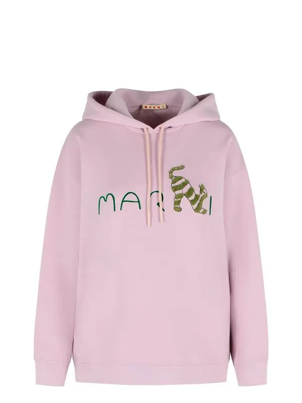 Marni Cotton Sweatshirt - Pink
