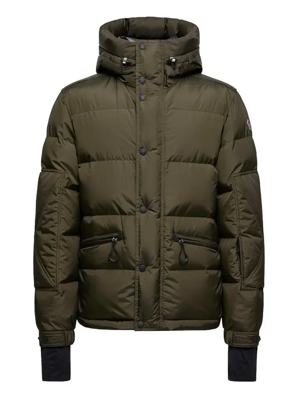 Moncler Grenoble Kasanka Hooded Down Ski Jacket - Green
