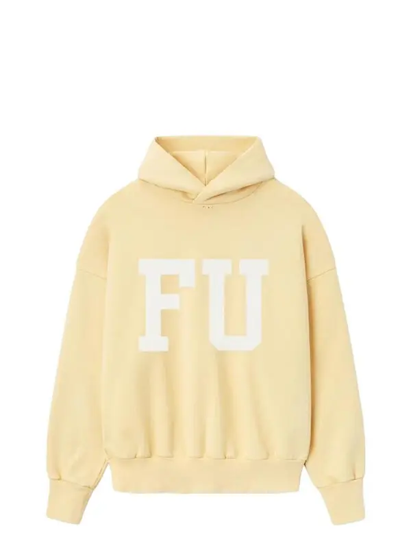 Fear Of God Hooded Sweatshirt - Light Yellow
