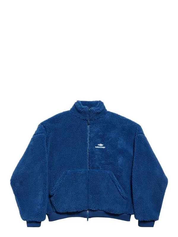 Balenciaga 3b Sports Icon Ski Zip-up Jacket - Blue