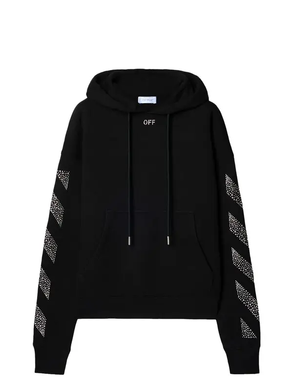 SWAROVSKI Off-white™ Arrow Hoodie - Black