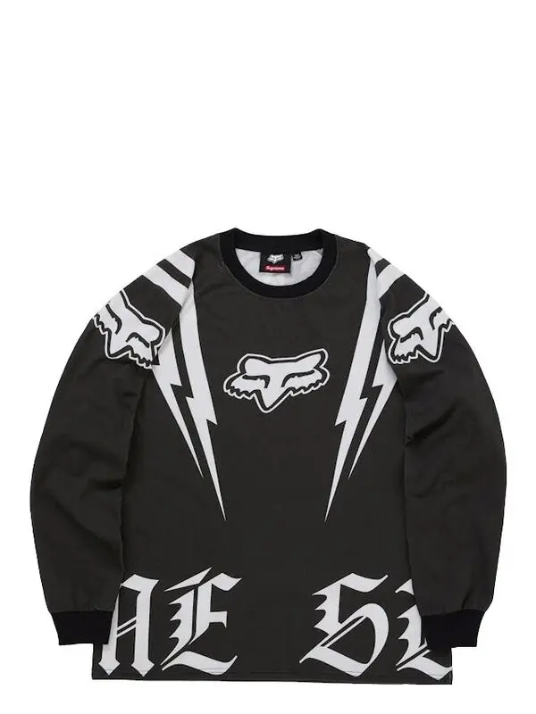 Supreme Fox Racing Long Sleeve Top - Black