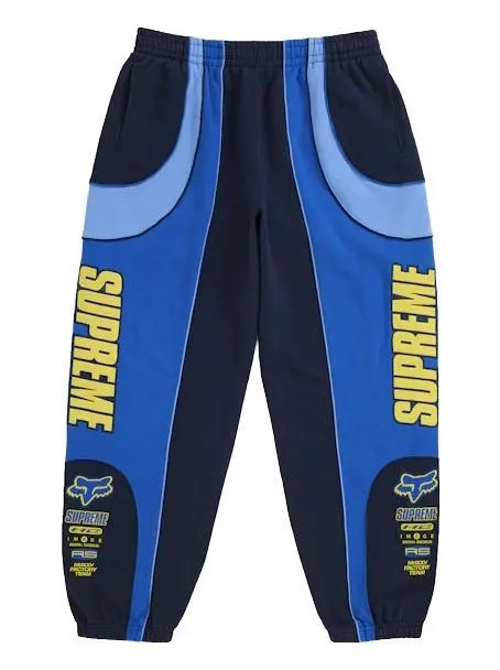 Supreme Fox Racing Sweatpant - Navy Blue